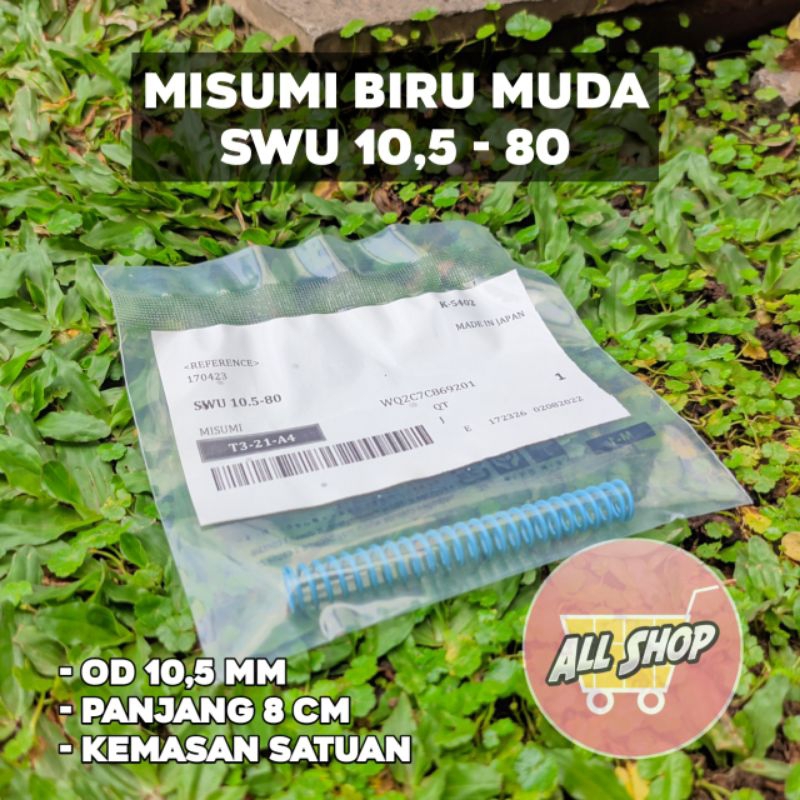 Jual Per misumi biru muda SWU 10,5-80 / Spring per misumi original ...