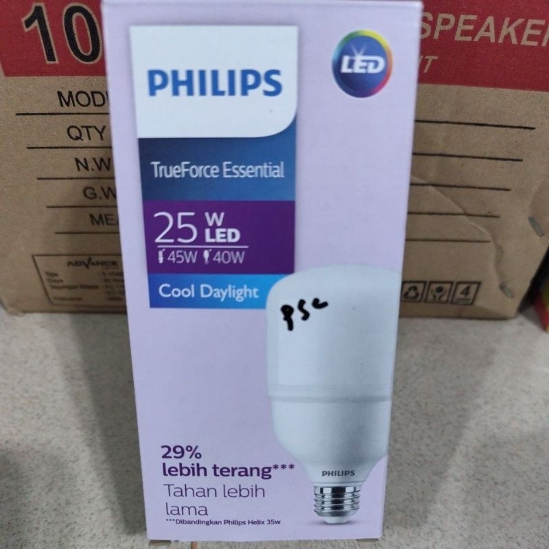 Jual Lampu Philips LED TrueForce Ess 25W Putih Cool Daylight 6500K Essential | Shopee Indonesia