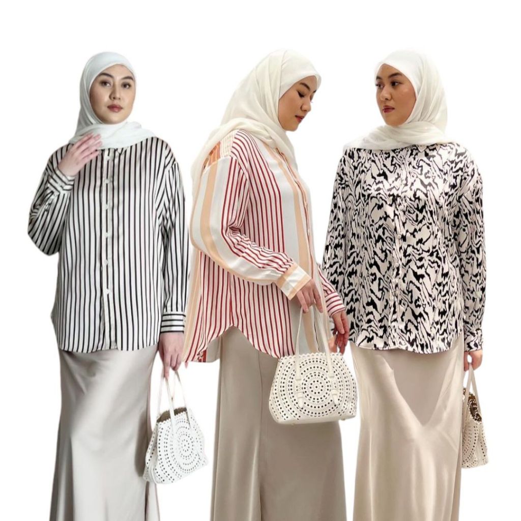 Jual TRICK & TRICKY CASUAL SATIN | Shopee Indonesia