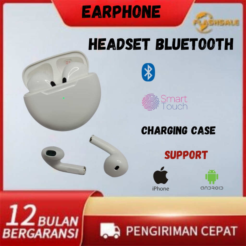Jual Earphone Headset Bluetooth TWS Headphone | Shopee Indonesia