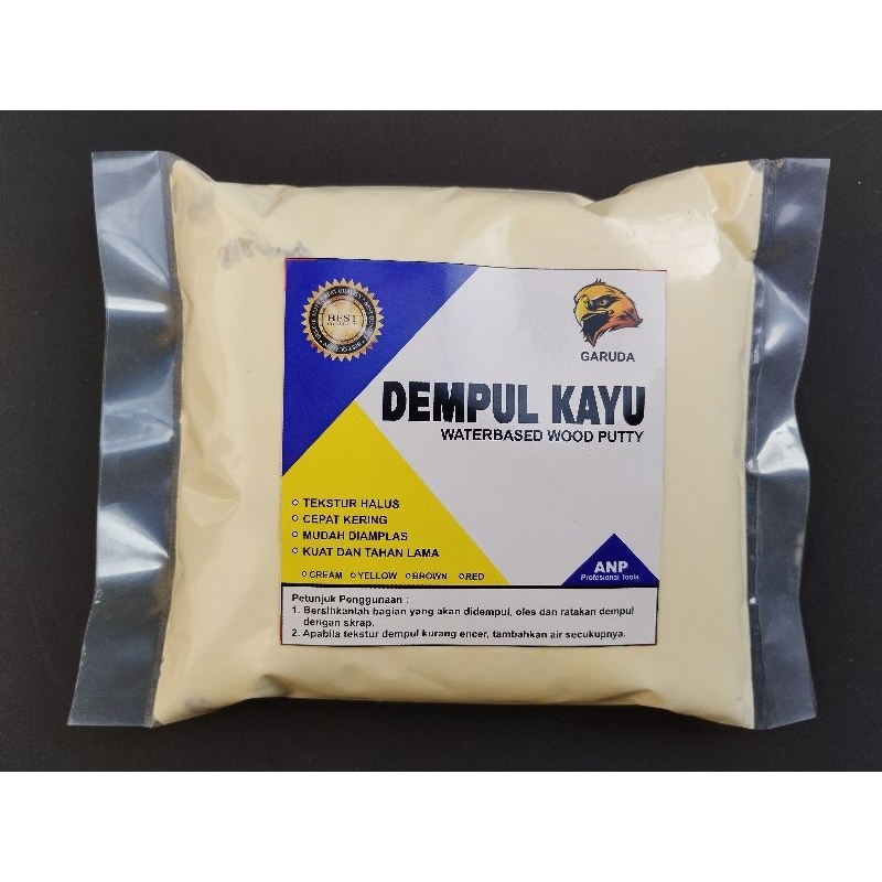 Jual Dempul Kayu Terbaik Garuda 850 gram langsung bisa dipakai | Shopee ...