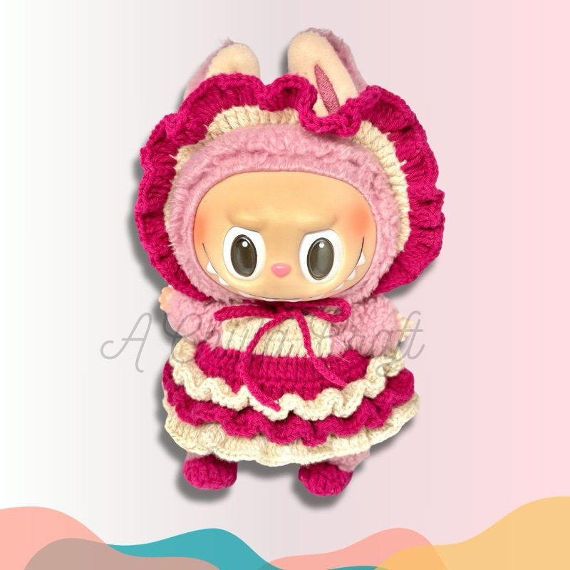 Jual LABUBU DRESS FANTA (Rajut Handmade) | Shopee Indonesia
