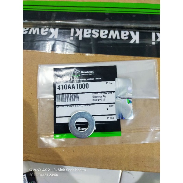 Jual washer ring mur as roda depan athlete blitz edge kaze r zx130 zone ...