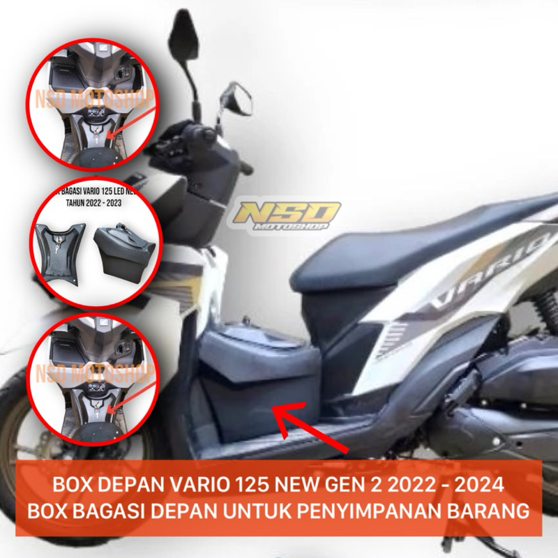 Jual Box Depan Untuk Penyimpanan Barang Vario 125 New 2022 - 2025 ...