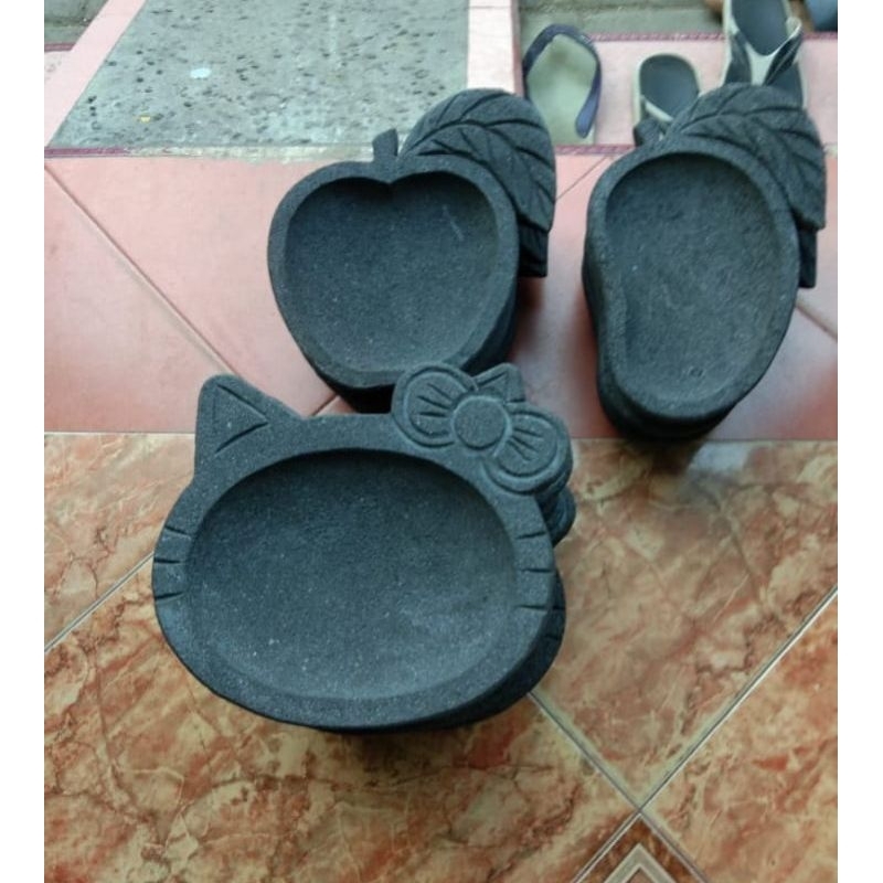 Jual Cobek karakter asli batu Merapi 22cm | Shopee Indonesia