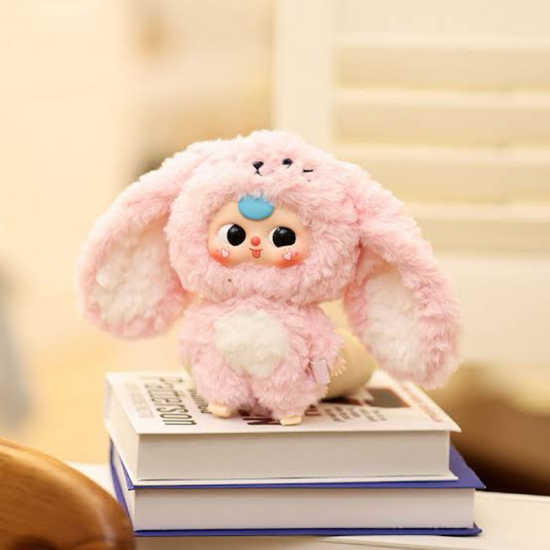 Jual ien ien Baby Three Third Generation V3 Plush Doll Pink Bunny ...