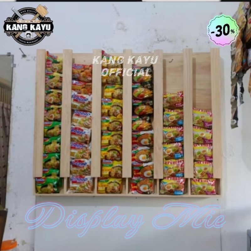Jual Display indomie tempat mie rak mie instan warmindo | Shopee Indonesia