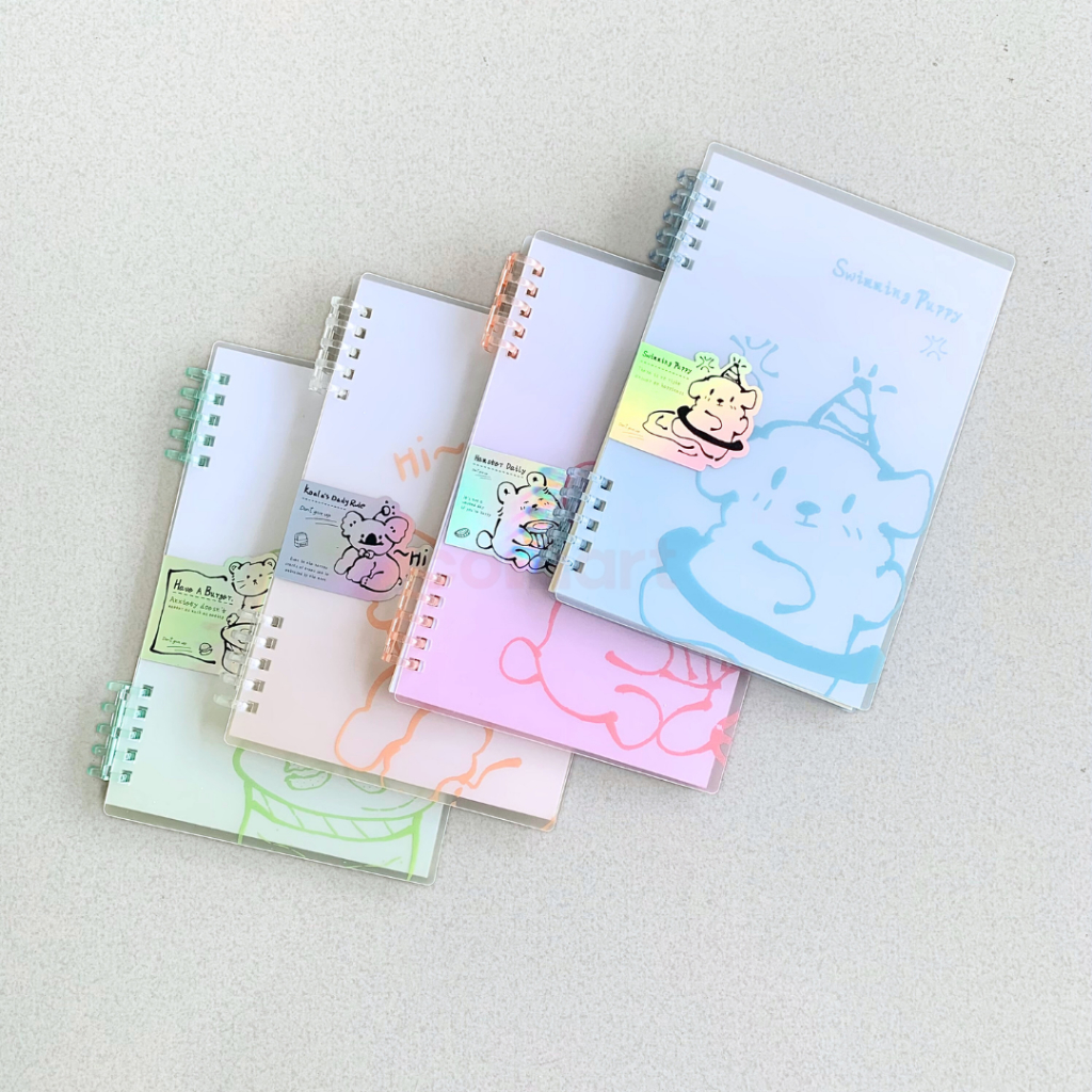 Jual Binder Notepad A5 B5 Cute Animals Wengu HC-049 - Binder Note Plus ...