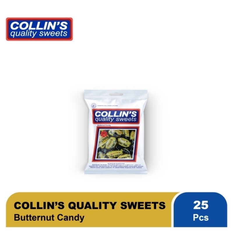 Jual PERMEN COLLIN'S BUTTERNUT CANDY 80 gr | KEMASAN ISI 25 PCS ...