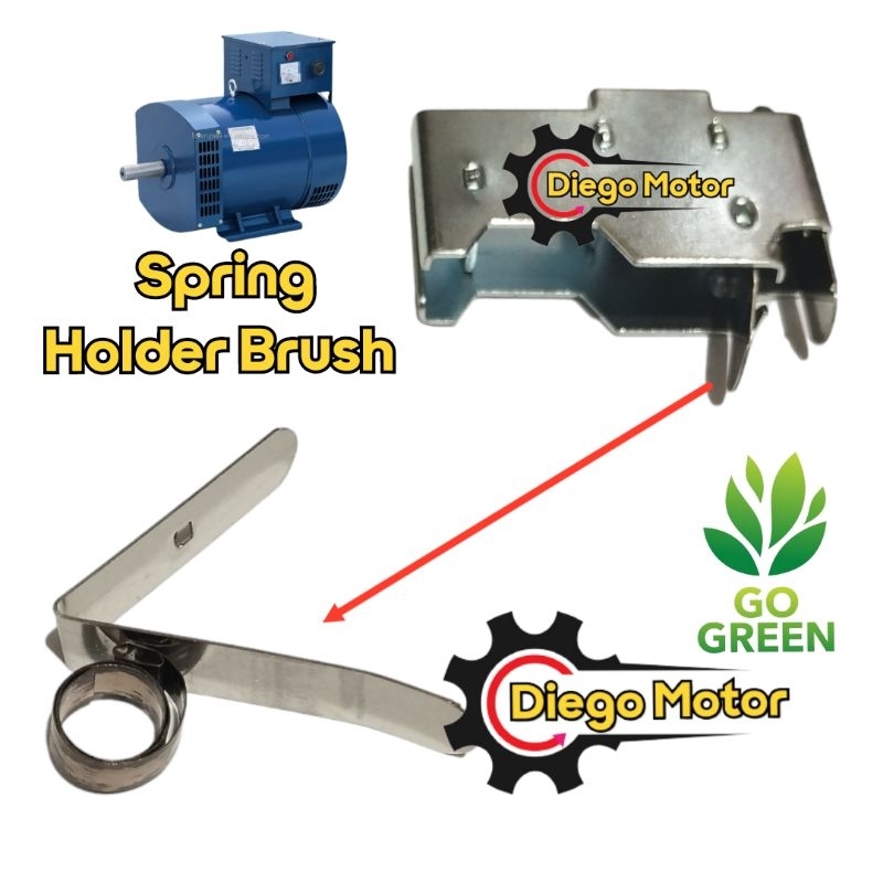 Jual ST3 ST5 Spring Holder Brush Per Jepitan Rumah Kul Karbon Dinamo ...