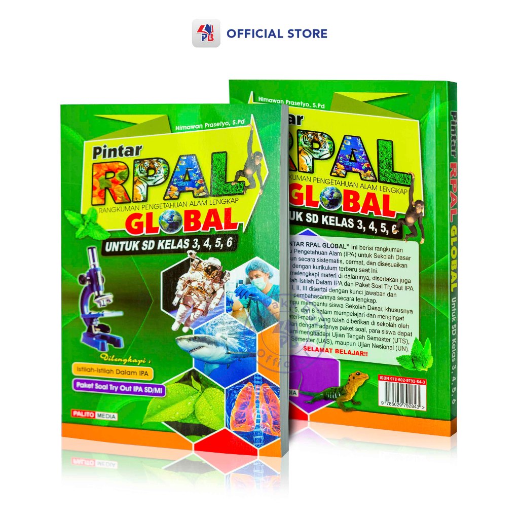 Jual Buku RPUL / Pintar RPAL Global Untuk SD Kls 3 4 5 6 / Giri Utama ...