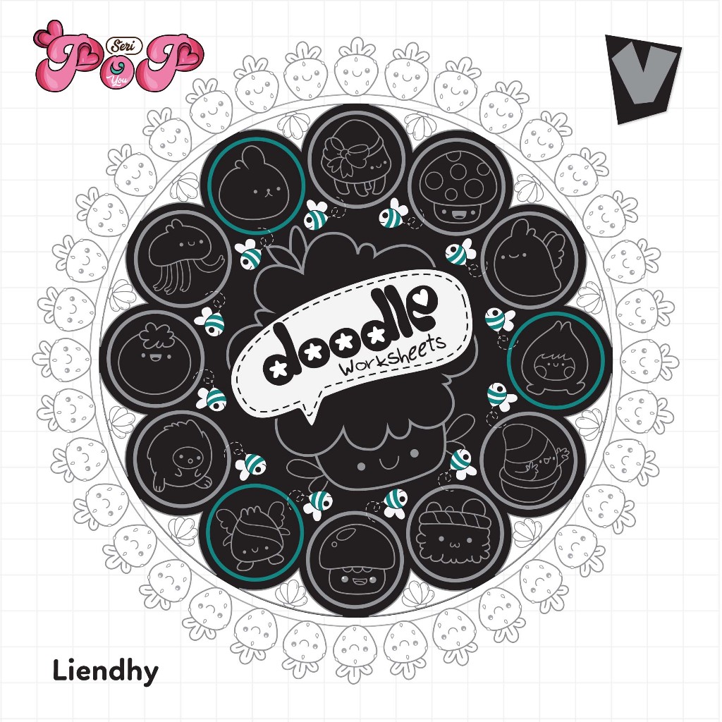 Jual Doodle Worksheets - Buku Menggambar - Tracing Doodle | Shopee ...