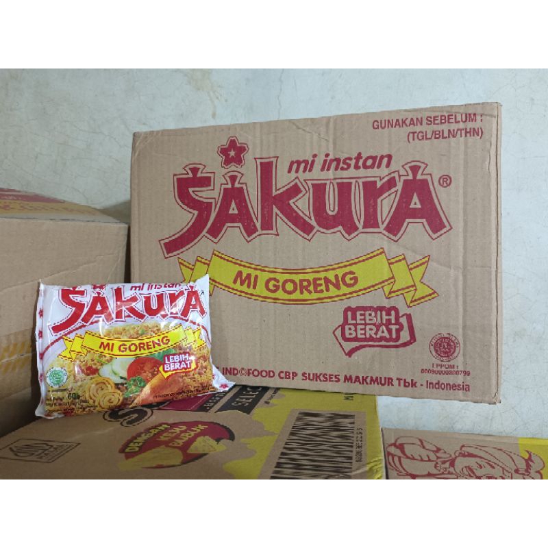 Jual Mi Instant Sakura Dus (40 Pcs) | Shopee Indonesia