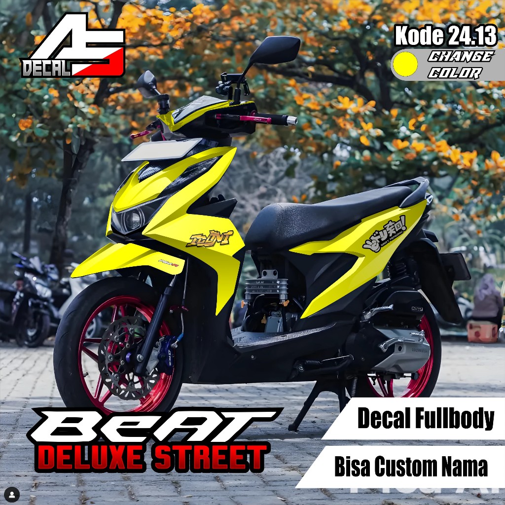 Jual Decal Stiker FullBody BEAT DELUXE STREET 2020 2021 2022 2023 2024 ...