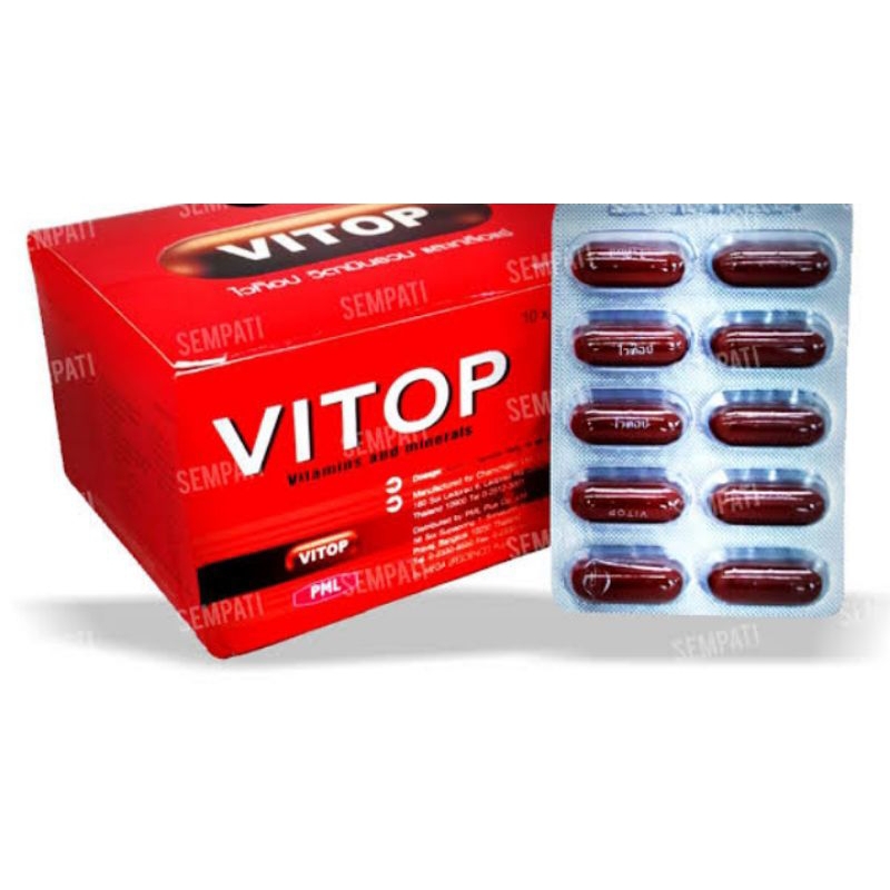 Jual Vitop Suplemen Doping Ayam Petarung (1Butir) | Shopee Indonesia