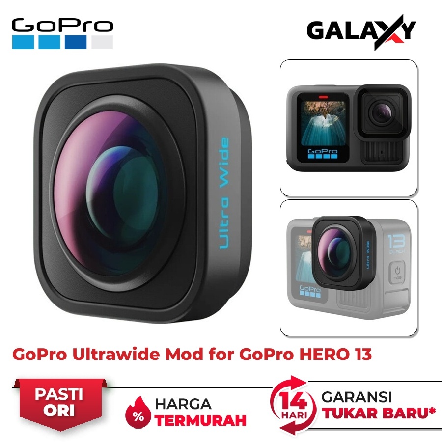 Jual GoPro Ultrawide Mod for GoPro HERO 13 Garansi Resmi | Shopee Indonesia