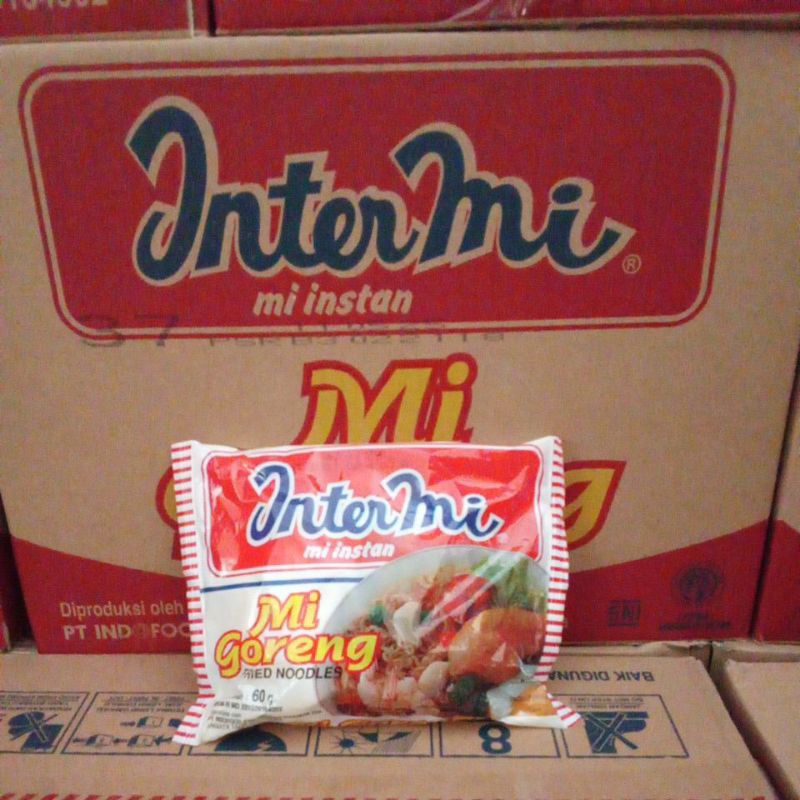 Jual [1 Dus isi 40 Bungkus] INTERMIE GORENG | Shopee Indonesia