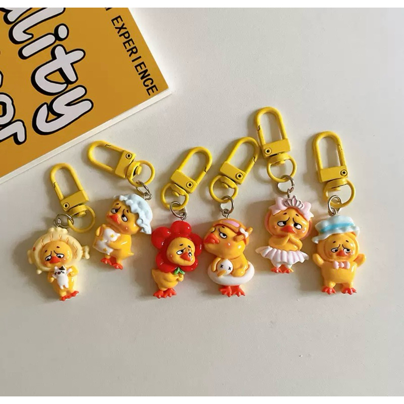 Jual UPSET UGLY DUCK MINI KEYCHAIN / GANCI BEBEK / GANTUNGAN KUNCI MINI ...