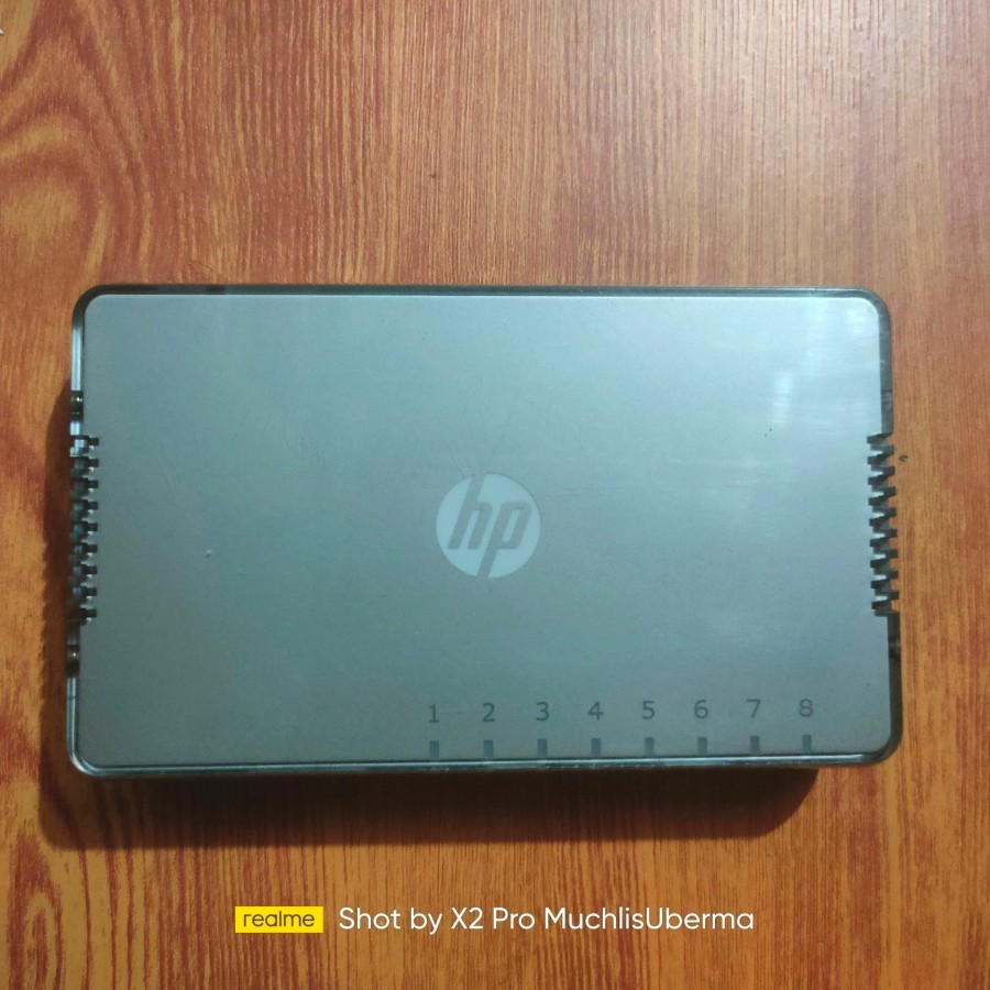Jual switch hub 8 port Gigabit HP 3com 3CGSU08A - 3 Com 8port ethernet ...