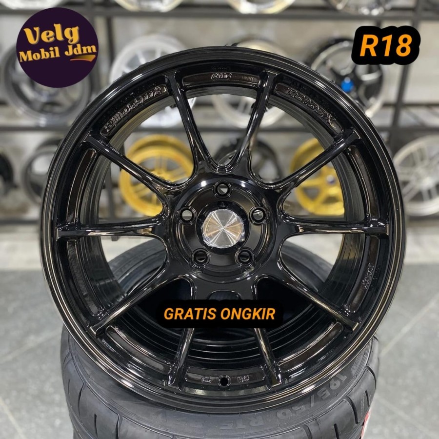 Jual velg mobil r18 lebar 8,5 offset 35 TC105X FLOW FORMING velg ring 18 zenix rush civic terios ...