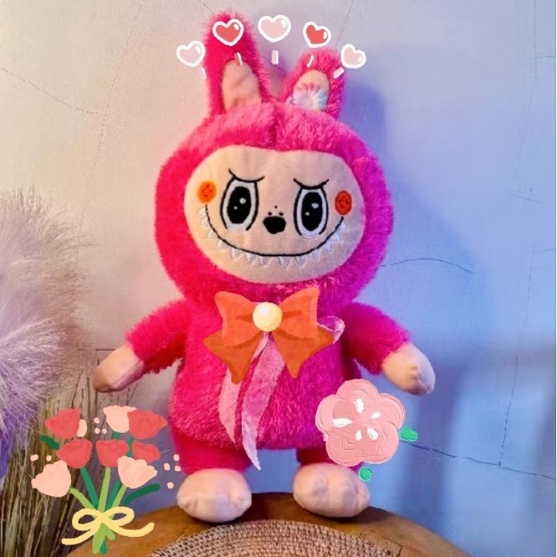 Jual BONEKA LABUBU THE MONSTES VIRAL LED DAN NON LED XL 50 CM | Shopee ...