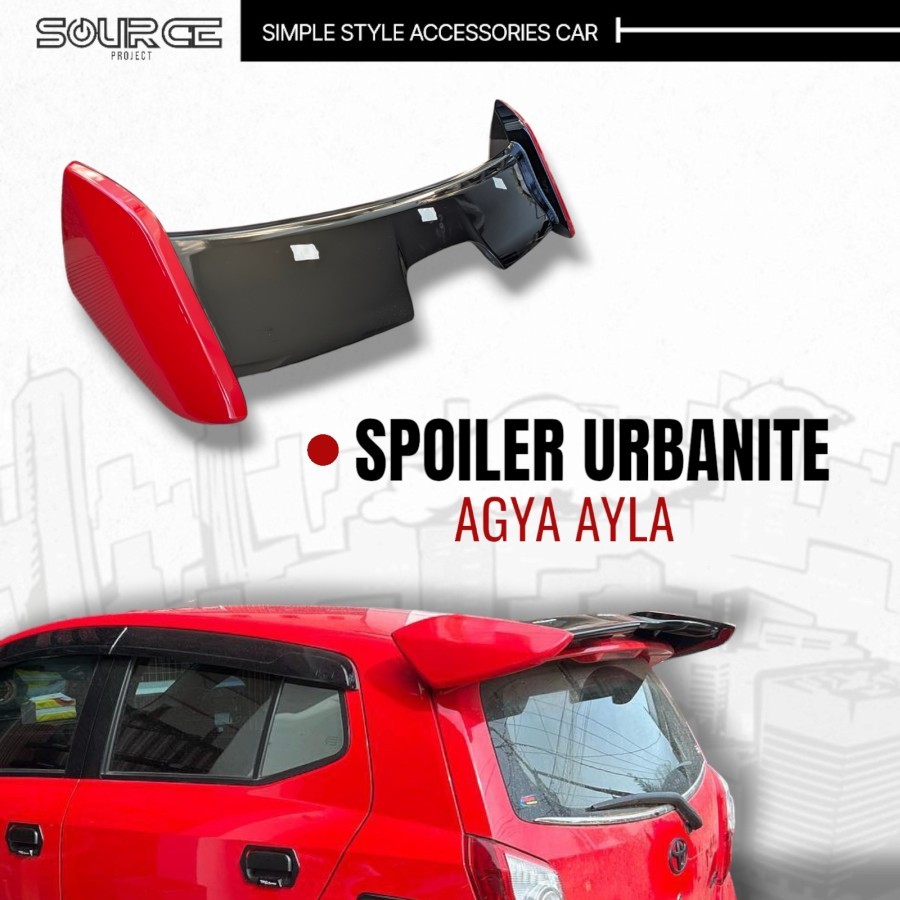 Jual REAR WING SPOILER URBANITE AGYA AYLA | Shopee Indonesia