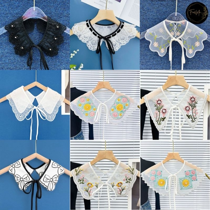 Jual Feelme KK-412B Collar Instant Kerah Instant Kerah Palsu Fake ...