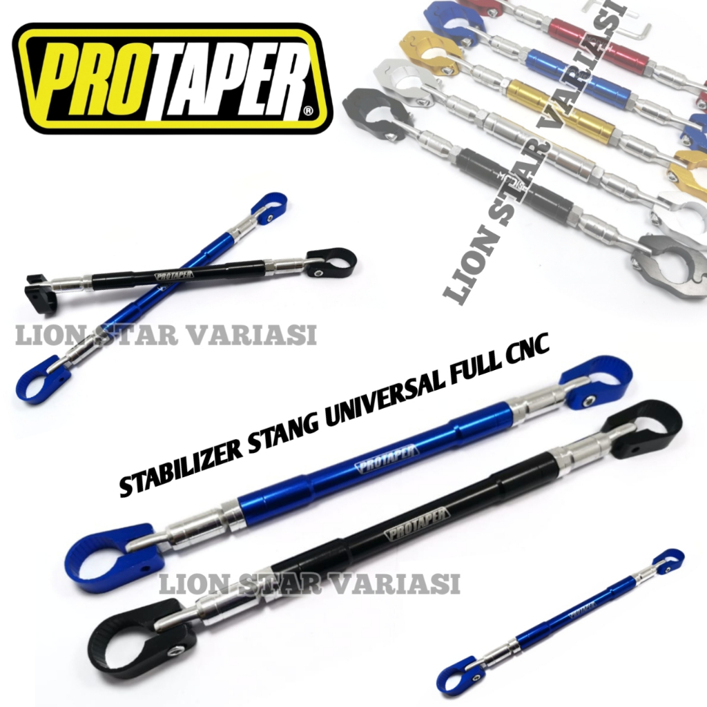 Jual Stabilizer Stang Palang Stang Motor Universal Protaper Full CNC ...