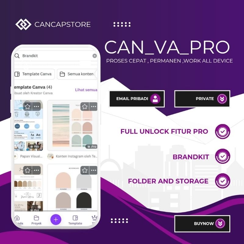 Jual CANVA PRO PREMIUM LIFETIME BERGARANSI | Shopee Indonesia