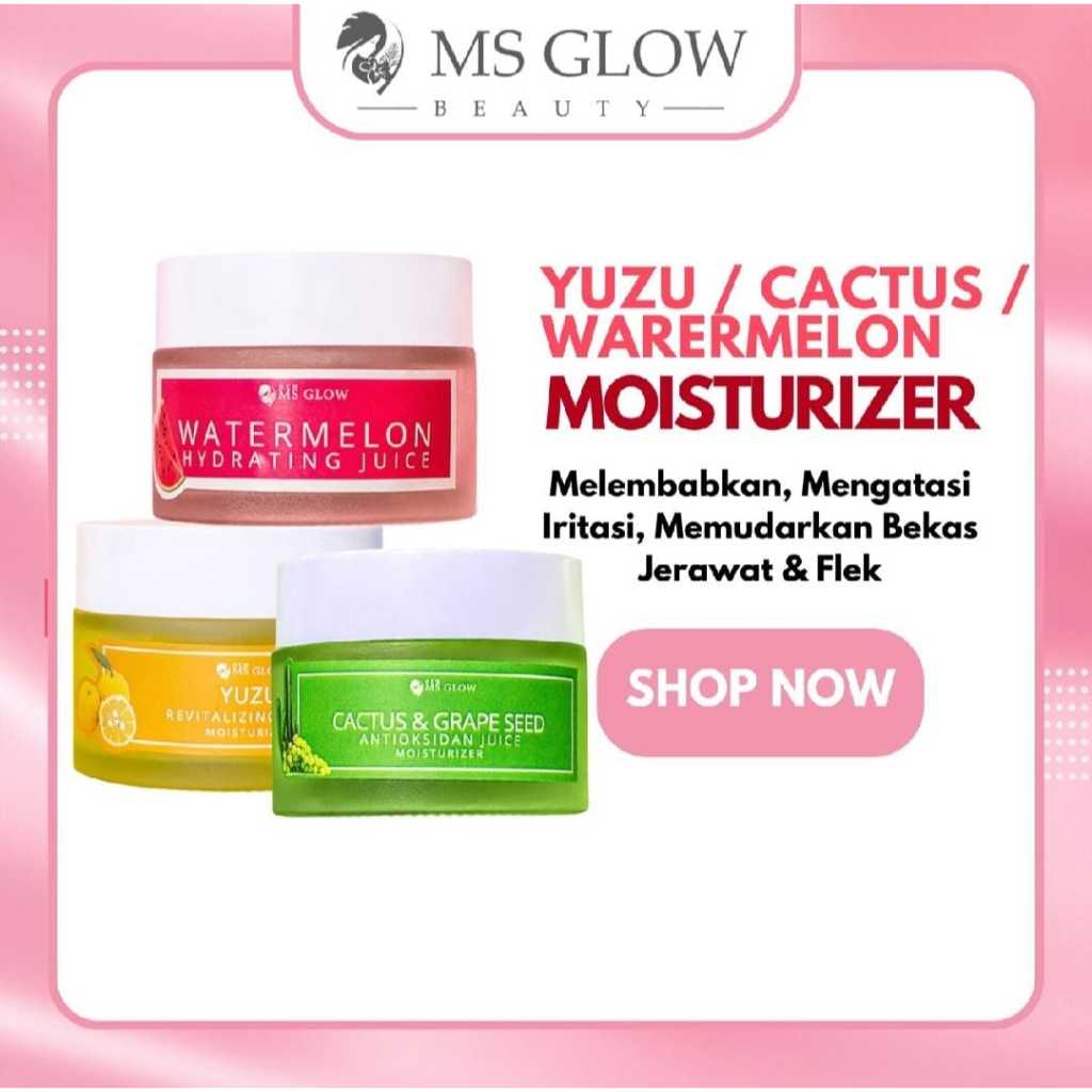 Jual ZONA CANTIK - MOISTURIZER MS GLOW CACTUS YUZU WATERMELON | Shopee ...