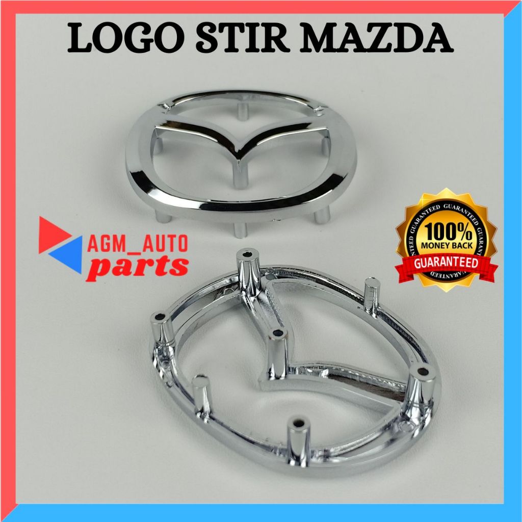 Jual Logo Stir Mazda/ Steering Wheel Emblem Mazda 2 3 6 CX3 CX5 CX9 ...