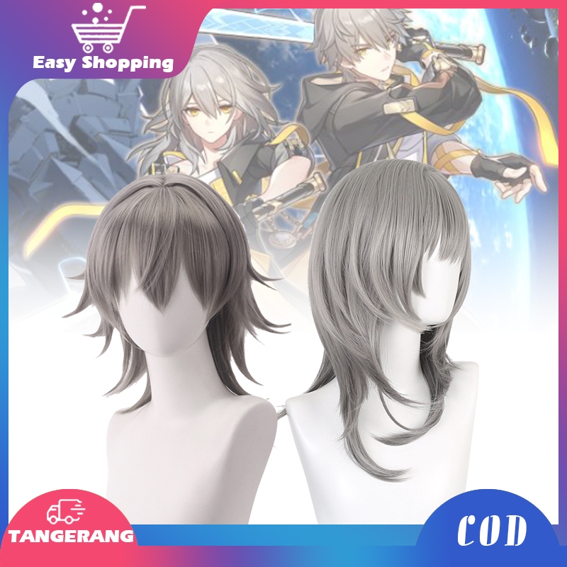 Jual Wig Anime Cosplay Trailblazer Cosplay Female Male Wig Untuk Star ...