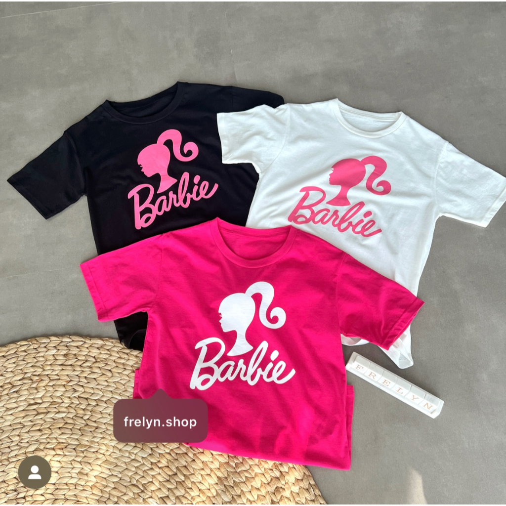 Jual FACE BARBIE FUSCHIA HITAM PUTIH l KAOS BAJU TSHIRT TUMBLR TEE ...