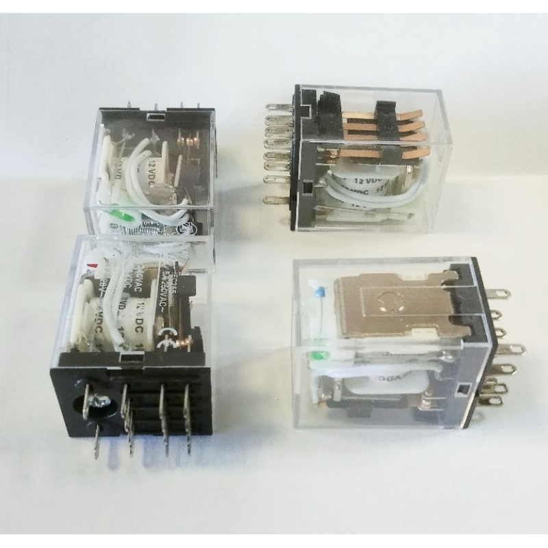 Jual RELAY DC 14P 14 PIN 14 KAKI 12V 12 VOLT MY4N | Shopee Indonesia