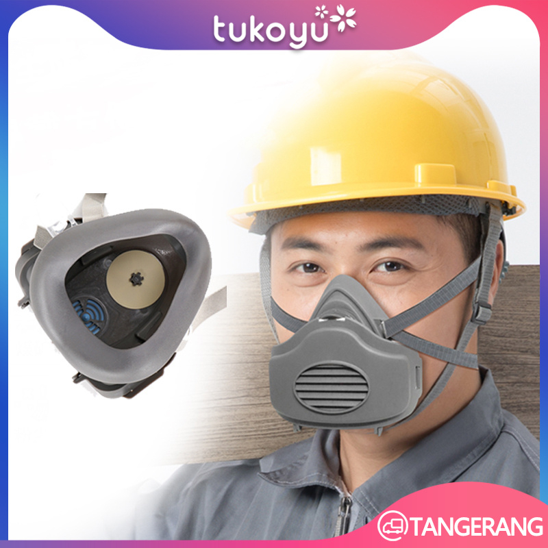 Jual Anti Debu PM2.5 Half Mask/Masker Polusi Udara Anti Debu/Masker Gas ...