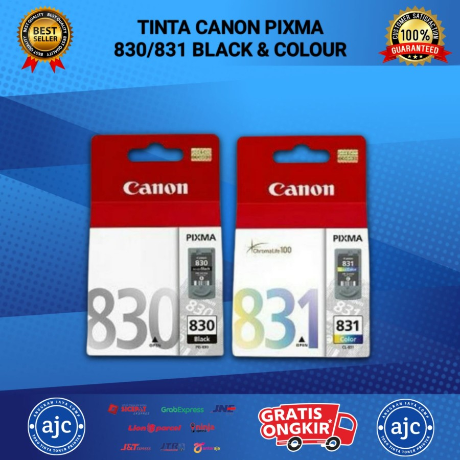 Jual Paket Tinta Printer Cartridge Canon PG 830 + CL 831 Original ...