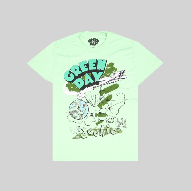 Jual Ts Green Day Dookie Green Rock Merch Shopee Indonesia 4146