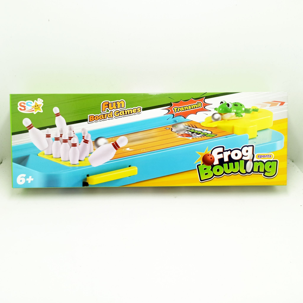 Jual Mainan Anak Bowling Frog Mini Meluncur Ball Katak | Shopee Indonesia