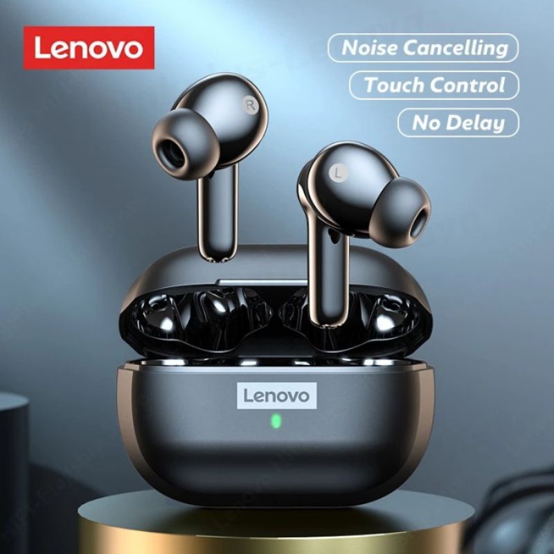 Jual Lenovo LP1S True Wireless Bluetooth Earphone TWS Noise Reduction | Shopee Indonesia
