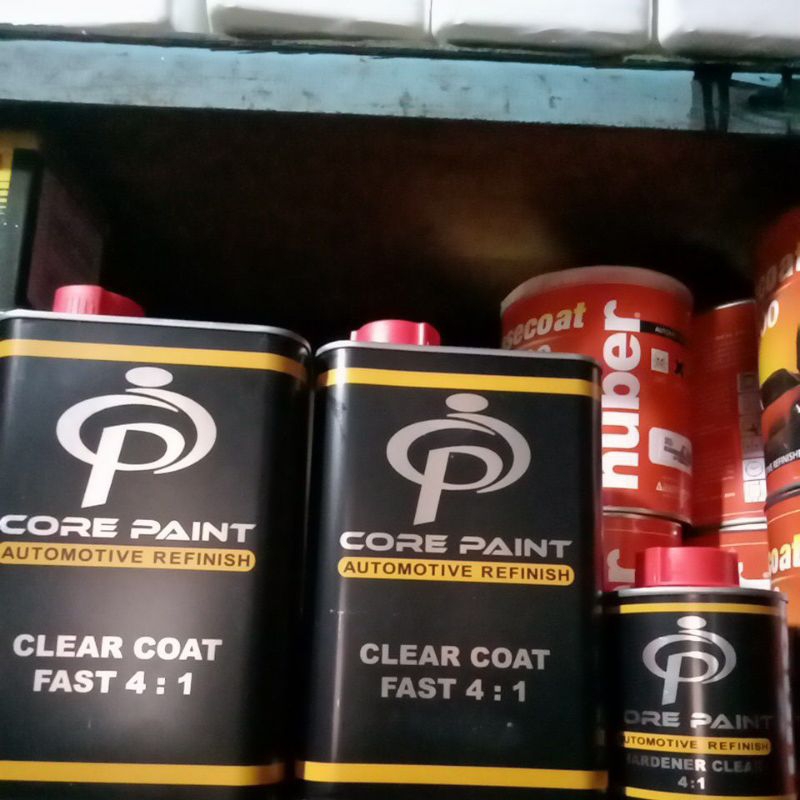 Jual clear PU corepaint 4:1 1L set | Shopee Indonesia
