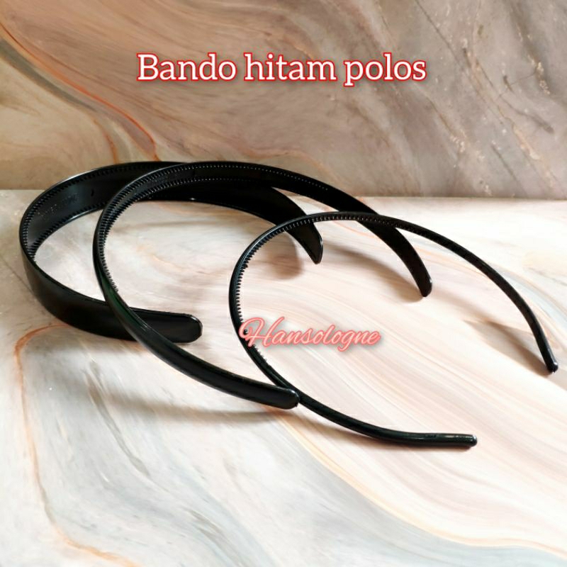 Jual bando hitam polos bergerigi | Shopee Indonesia