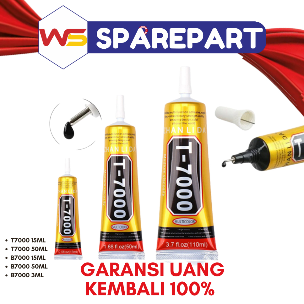 Jual LEM LCD TOUCHSCREEN T7000 /LEM T7000 ZHALINDA/ LEM T7000 15ML ...