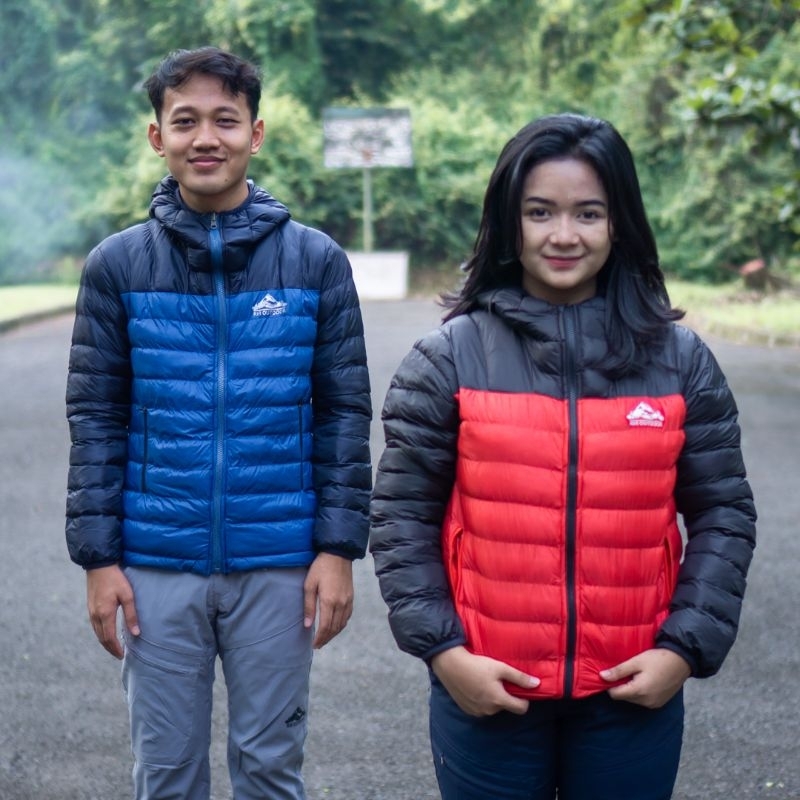 Jual JAKET GUNUNG PUFFER RIR OUTDOOR GELEMBUNG JACKET HOODIE CASUAL ...