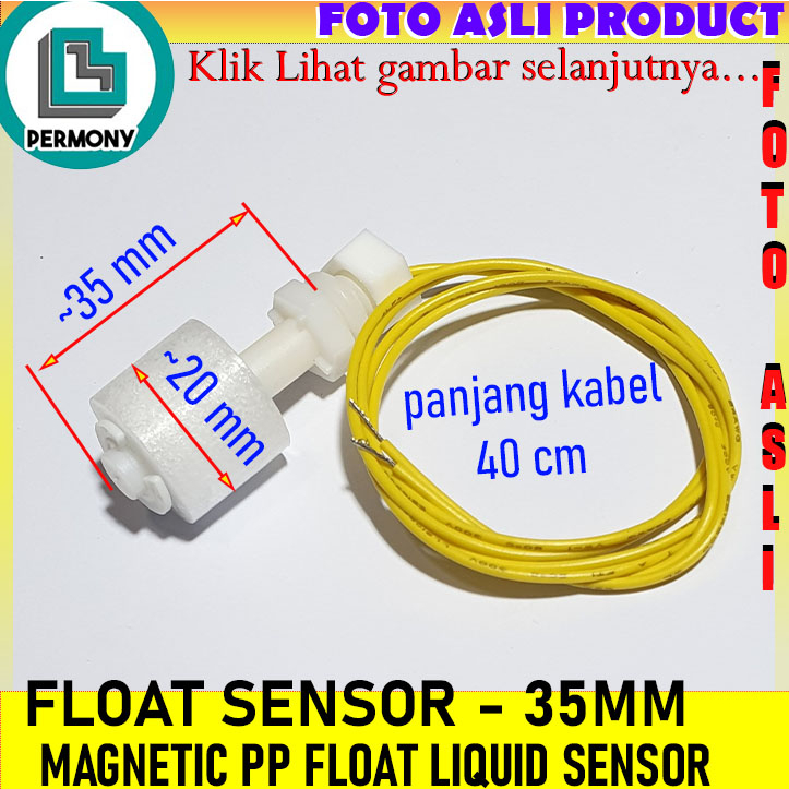 Jual Water Float Sensor Pelampung air Radar Magnetik Switch ketinggian ...