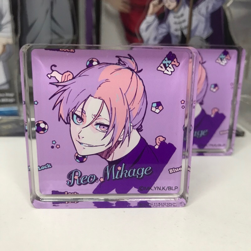 Jual (official) mini acrylic block blue lock - mikage reo | Shopee ...