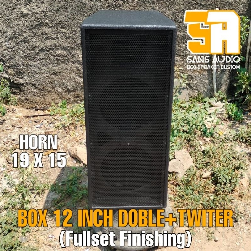 Jual Box 12 inch doble plus twiter finishing | Shopee Indonesia