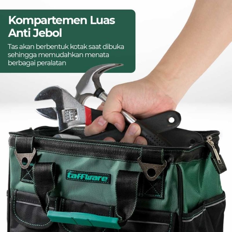 Jual Tas Perkakas Storage Tool Bag Waterproof with Reflective Strips ...