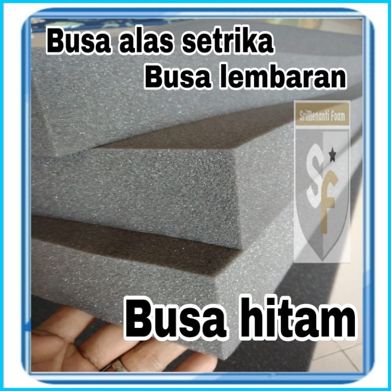 Jual Busa alas setrika.Alas setrika Inoac.(BUSA HITAM).Tebal 5cm tahan ...
