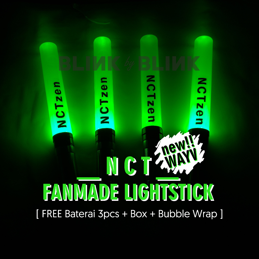 Jual NCT / WAYV Unofficial Handmade Lightstick Konser Nobar NCTzen Kpop ...