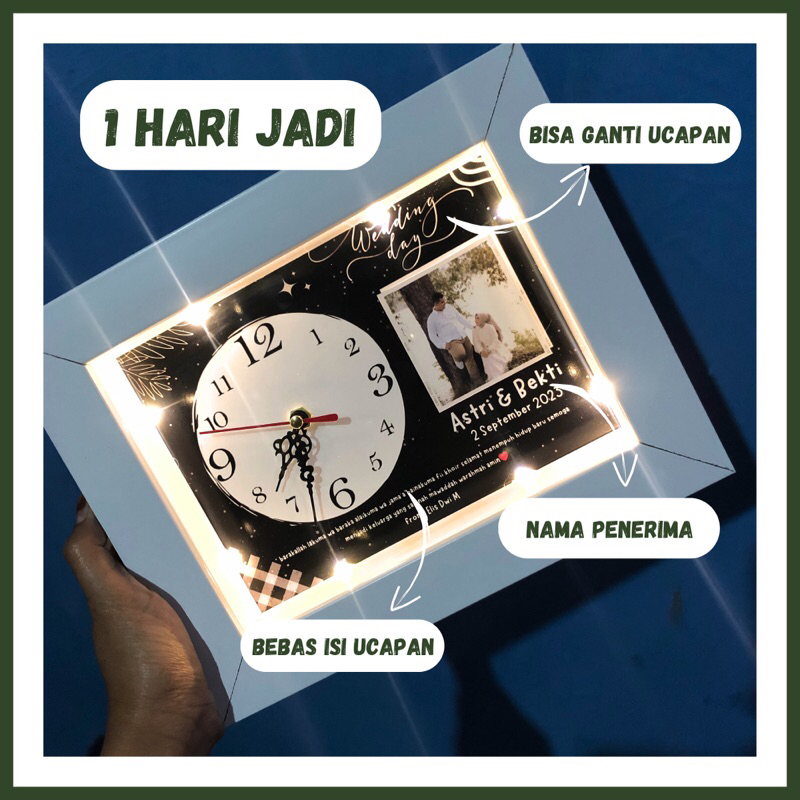 Jual FRAME KADO WEDDING / WISUDA / ANIVERSARY / ULTAH / Dll | Shopee ...